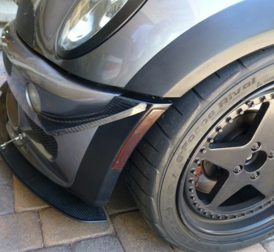 M7 ADF Carbon Fiber Canards - R53 Aero Bumper (53-4M7106) - Orranje ...